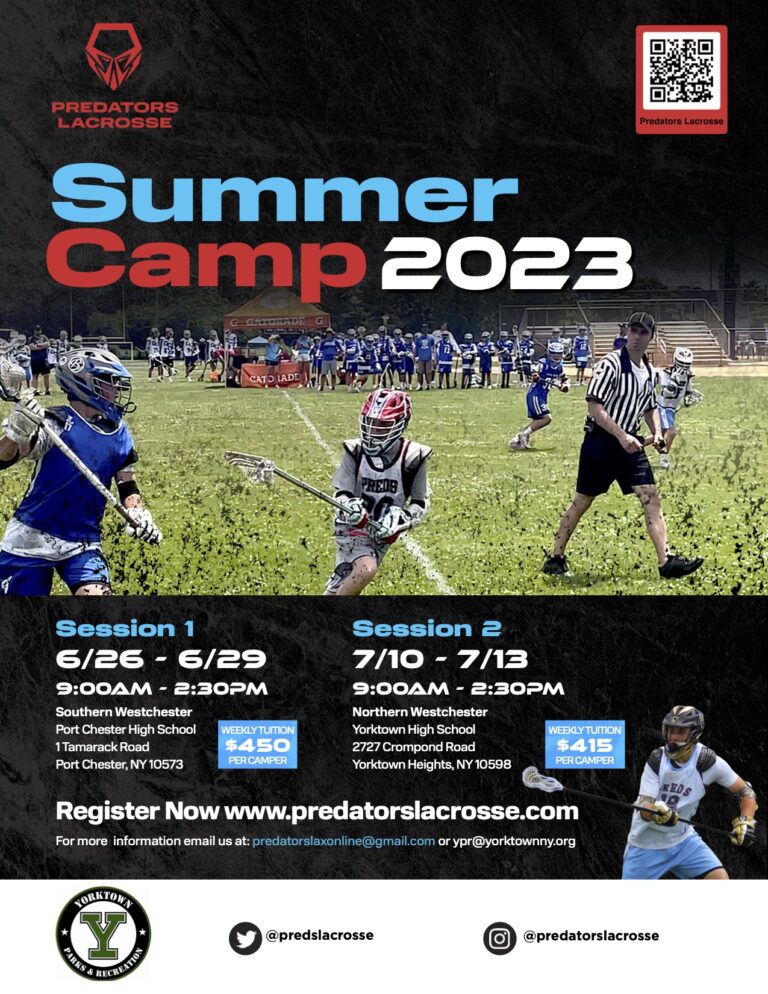 Predators Boys Summer Camps – Bronxville Youth Lacrosse Association